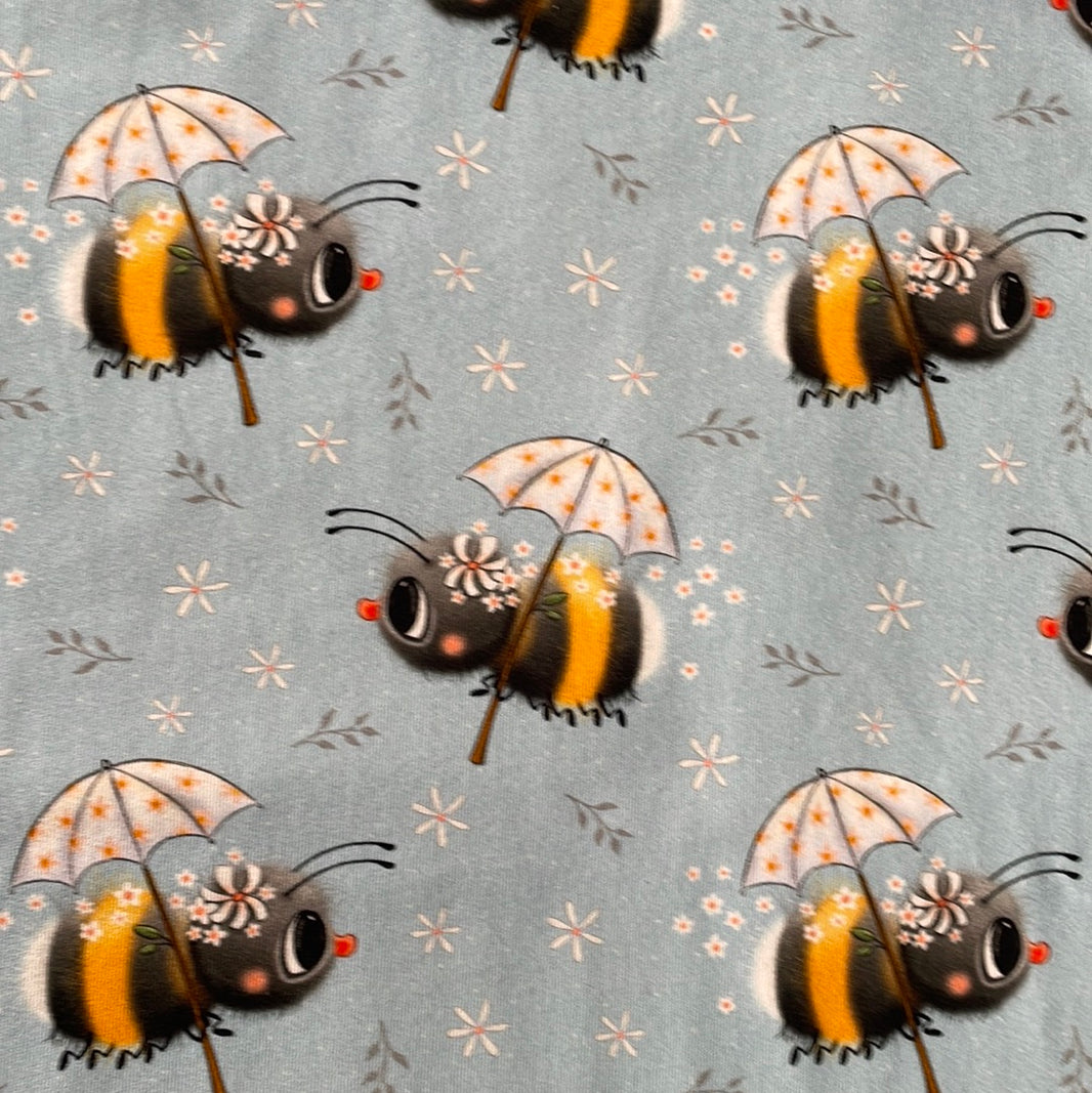 French Terry med mønster – NaturTekstiler